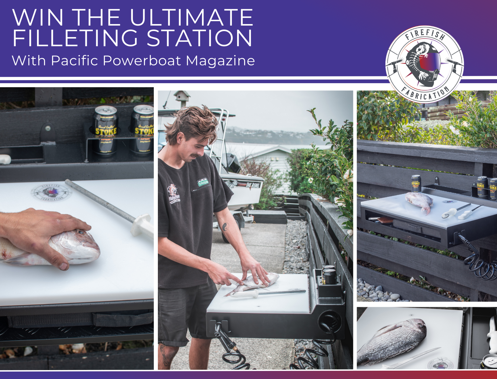 WIN! The Ultimate Filleting Station With Pacific Powerboat | Firefish ...