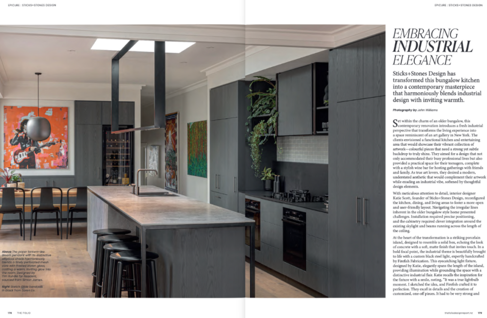 Residential fabrication project highlighted in The Folio Design Report ...